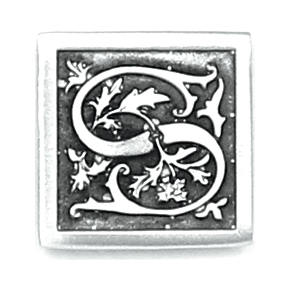 Initial Pin - Gift Packaged - Magnetic Back Closure No holes in Clothes ...