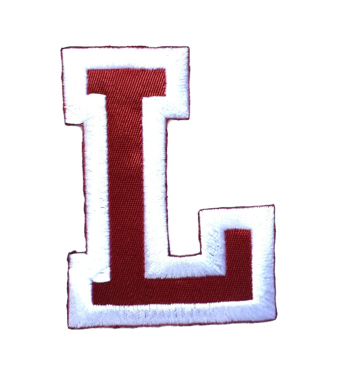 Initials A to Z and Numbers College Varsity Letterman Embroidered Iron ...