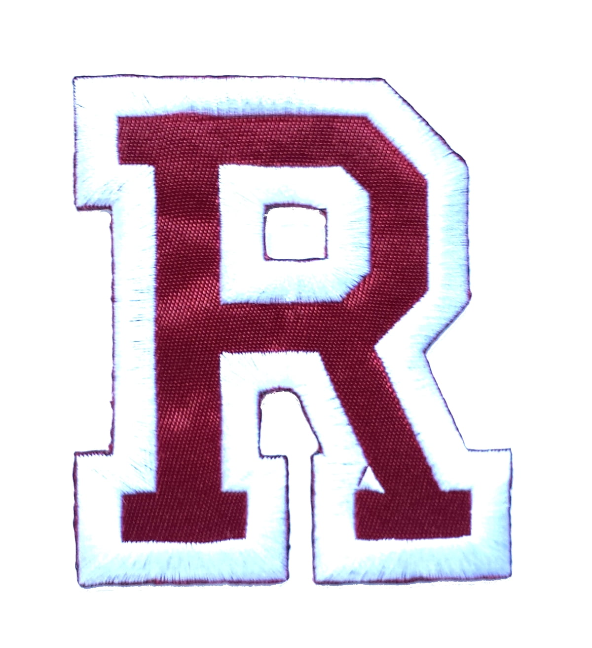 Initials A to Z and Numbers College Varsity Letterman Embroidered Iron ...