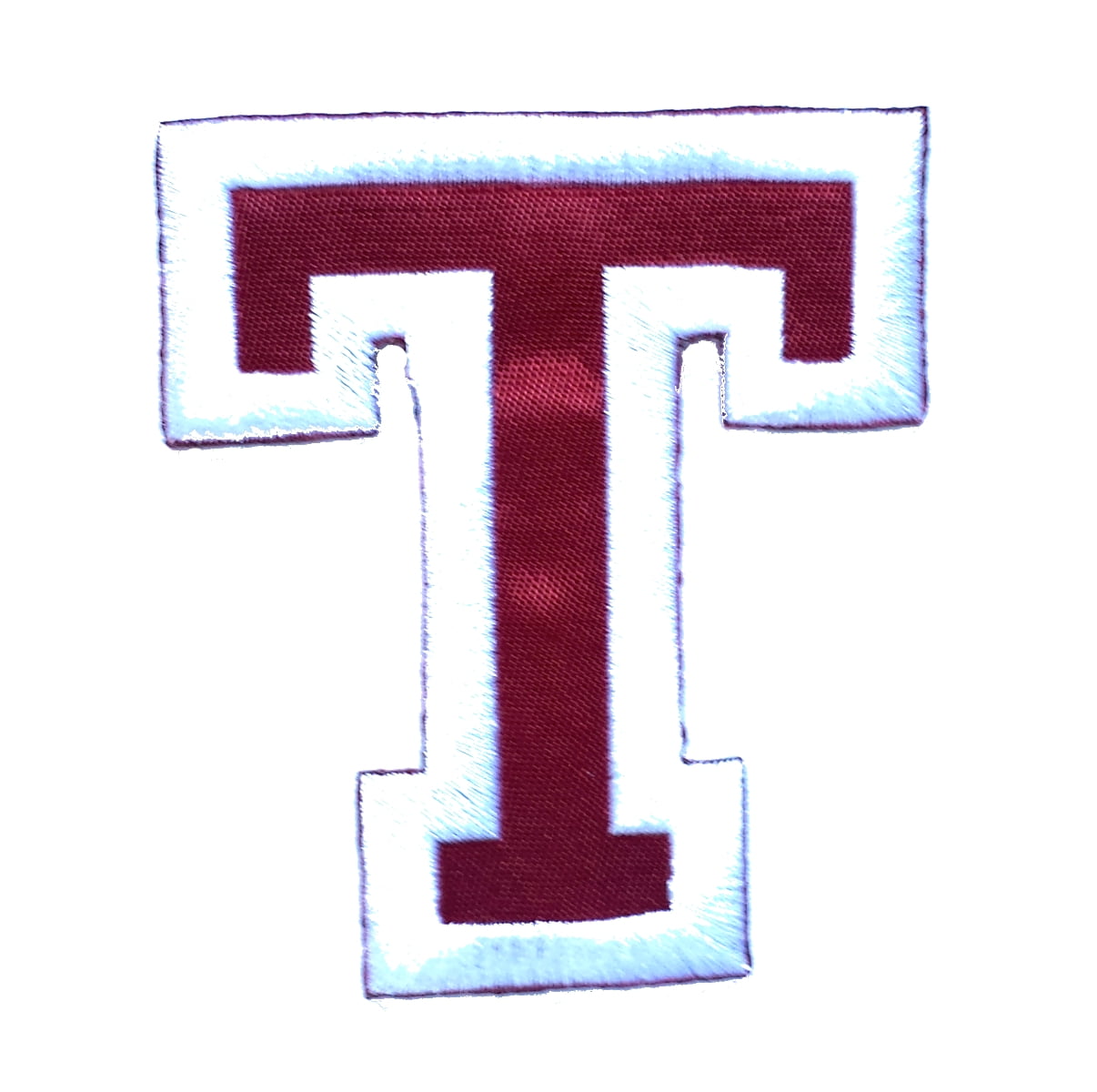 Initials A to Z and Numbers College Varsity Letterman Embroidered Iron ...