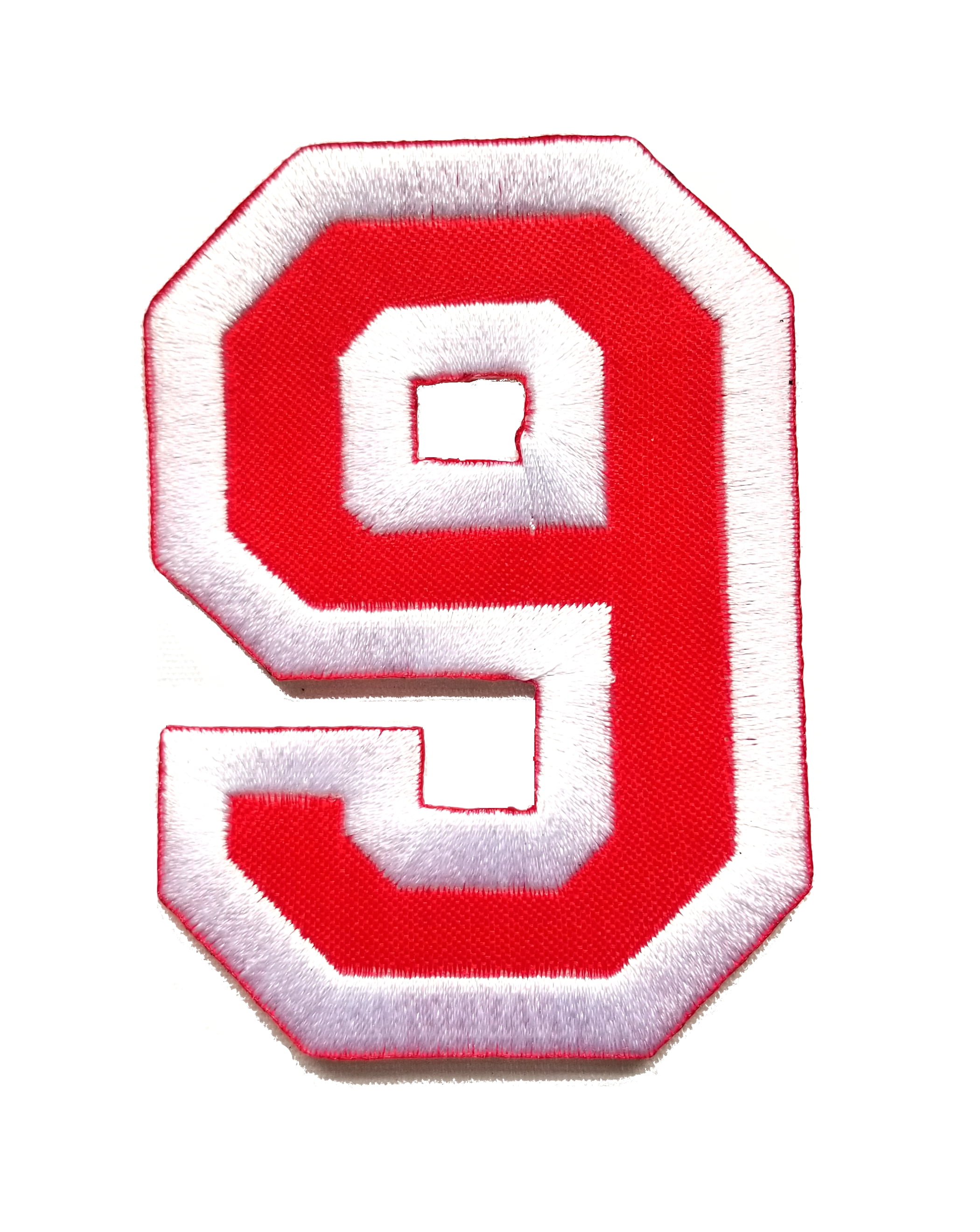 Initials A to Z and Numbers College Varsity Letterman Embroidered Iron ...