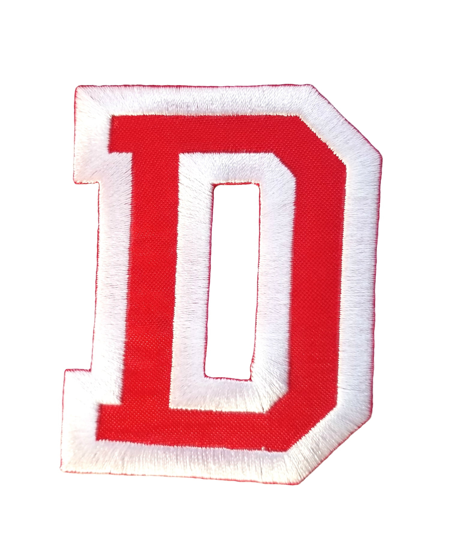 Initials A to Z and Numbers College Varsity Letterman Embroidered Iron ...