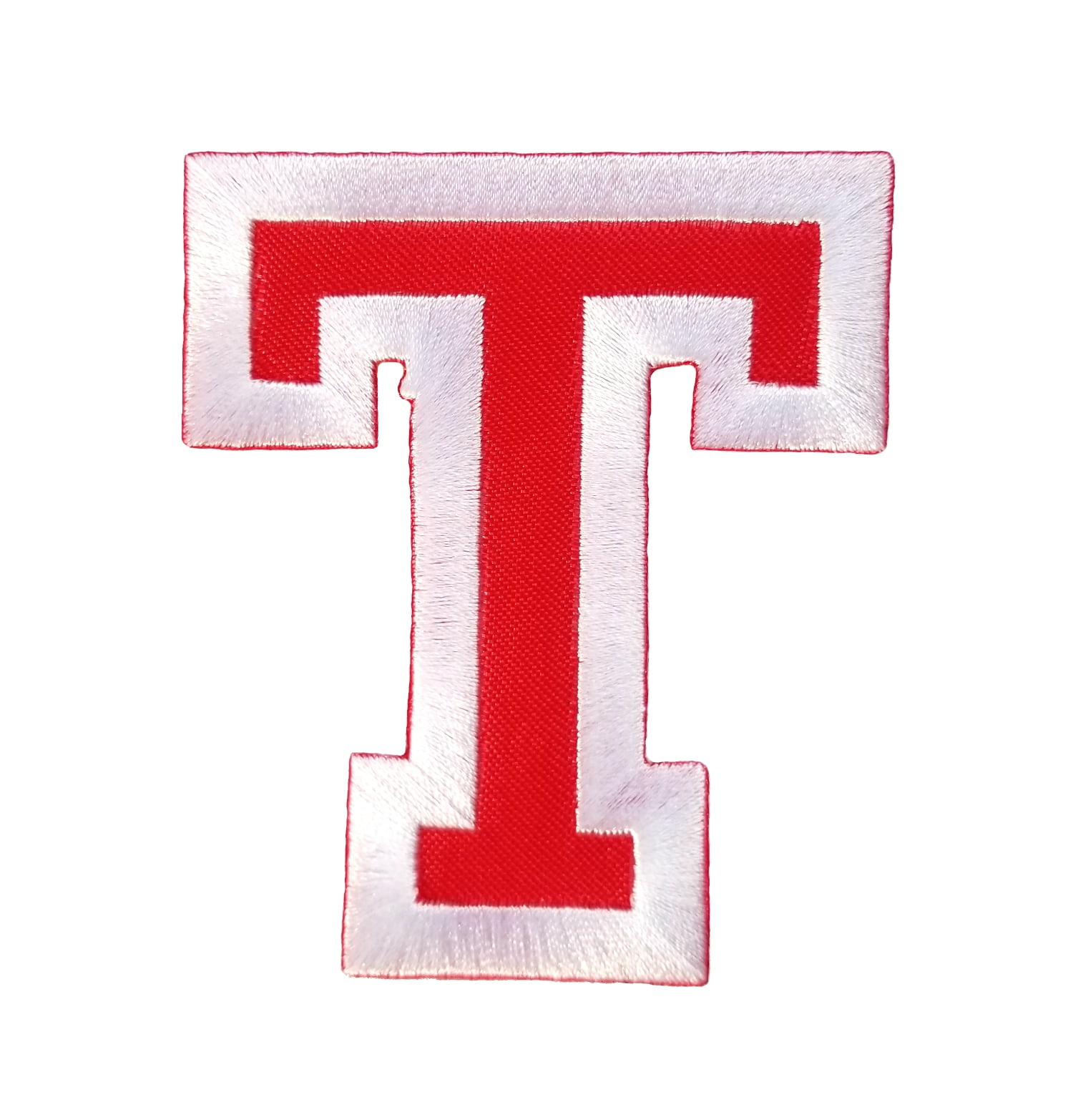 Initials A to Z and Numbers College Varsity Letterman Embroidered Iron ...