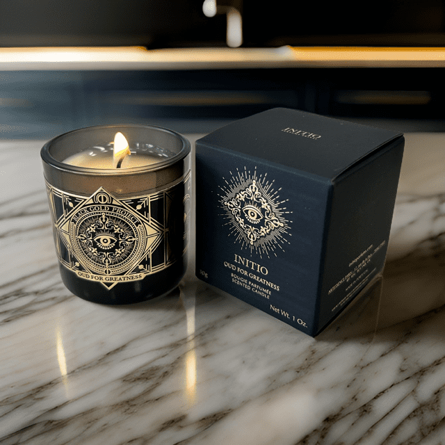 Initio Paris Oud For Greatness mini Scented Candle Bougie Parfumee 30g ...