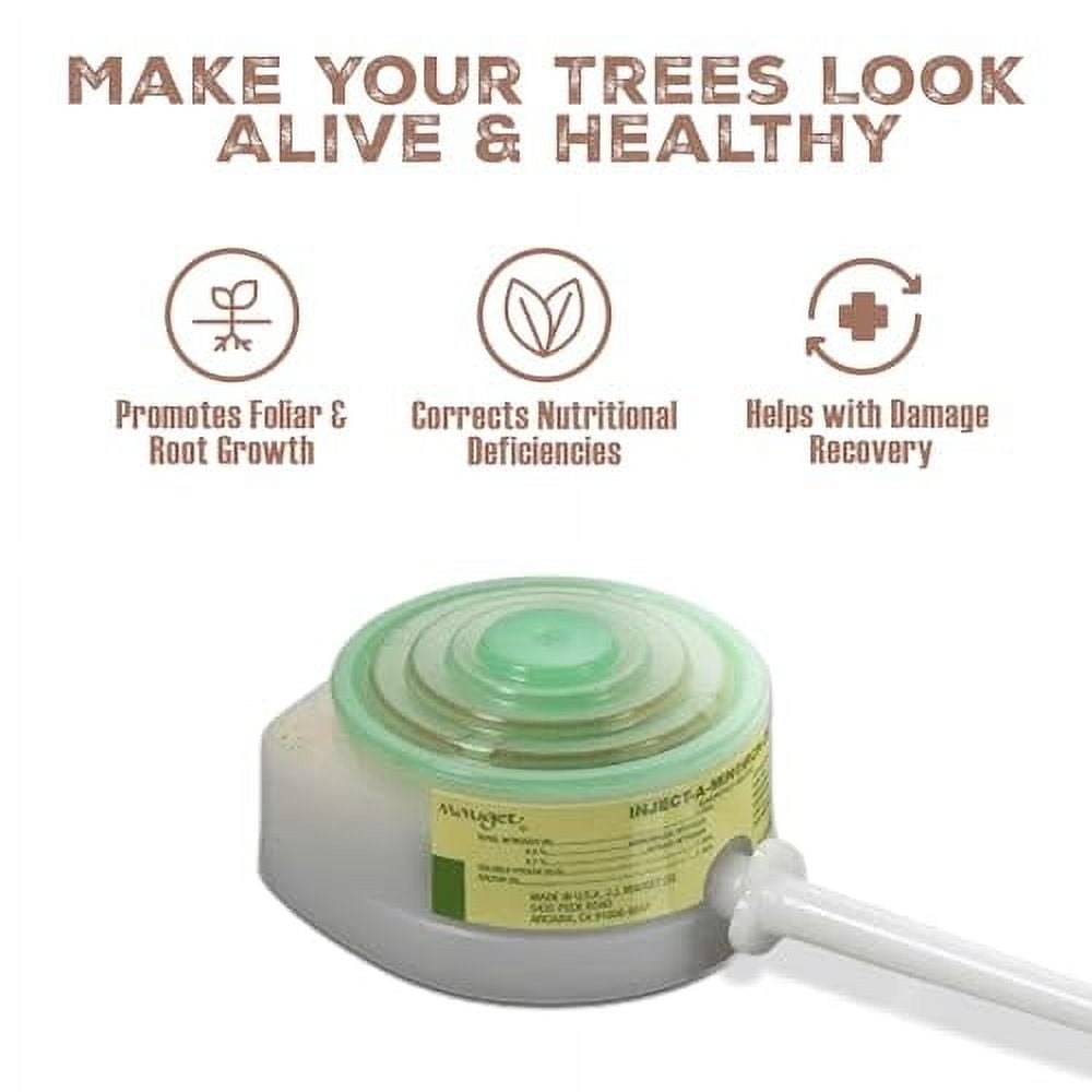 Inject-A-Min Iron Zinc, Tree Injector, Fertilizer - Walmart.com