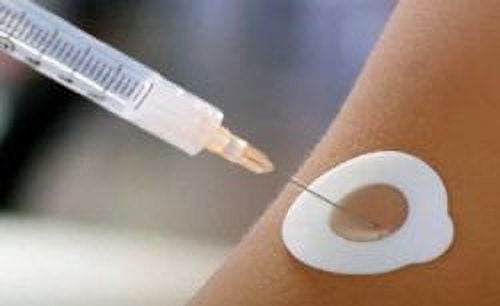 Inject-Safe Adhesive Barrier Strip, 1-3/8 Inch Diameter Film / Foam ...