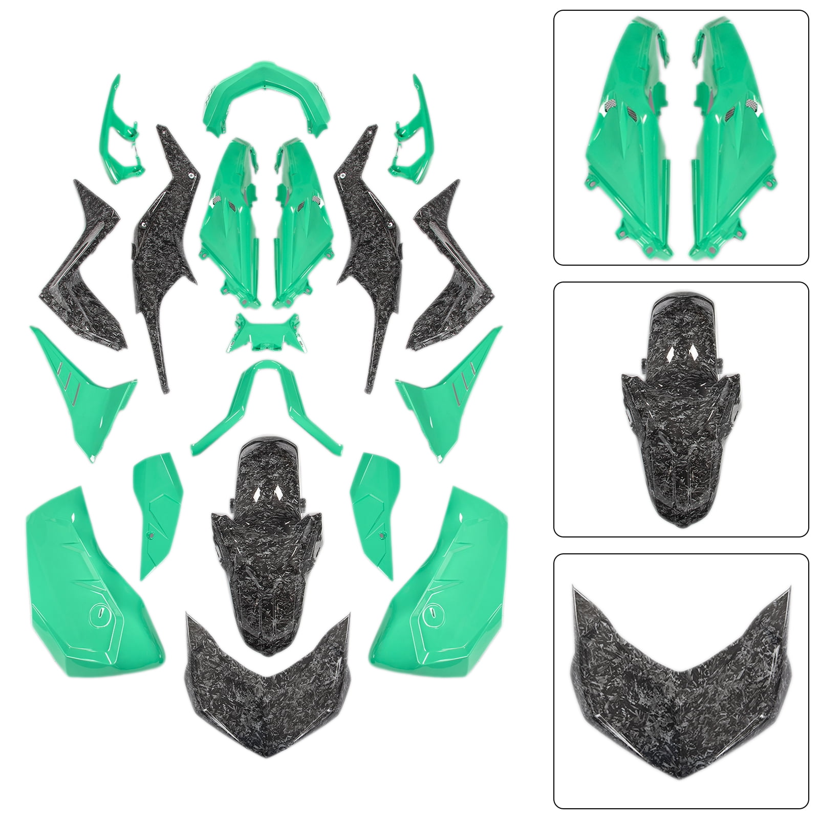 Injection Bodywork Fairing Kit for Yamaha X-MAX 300 XMAX 2023-2024 09 ...