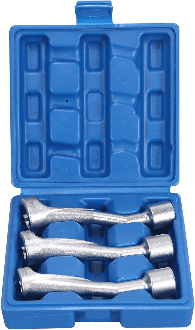 Injection Fuel Line Wrench Set 12Pt for BMW Benz, 3 Piece Set - Walmart.com