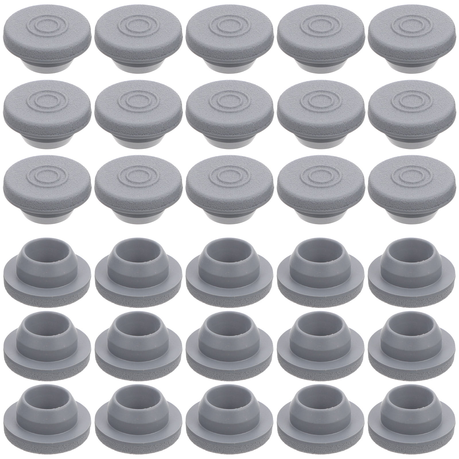 Injection Ports Rubber Plug Stopper Silicone Medical Bottle - Walmart.com