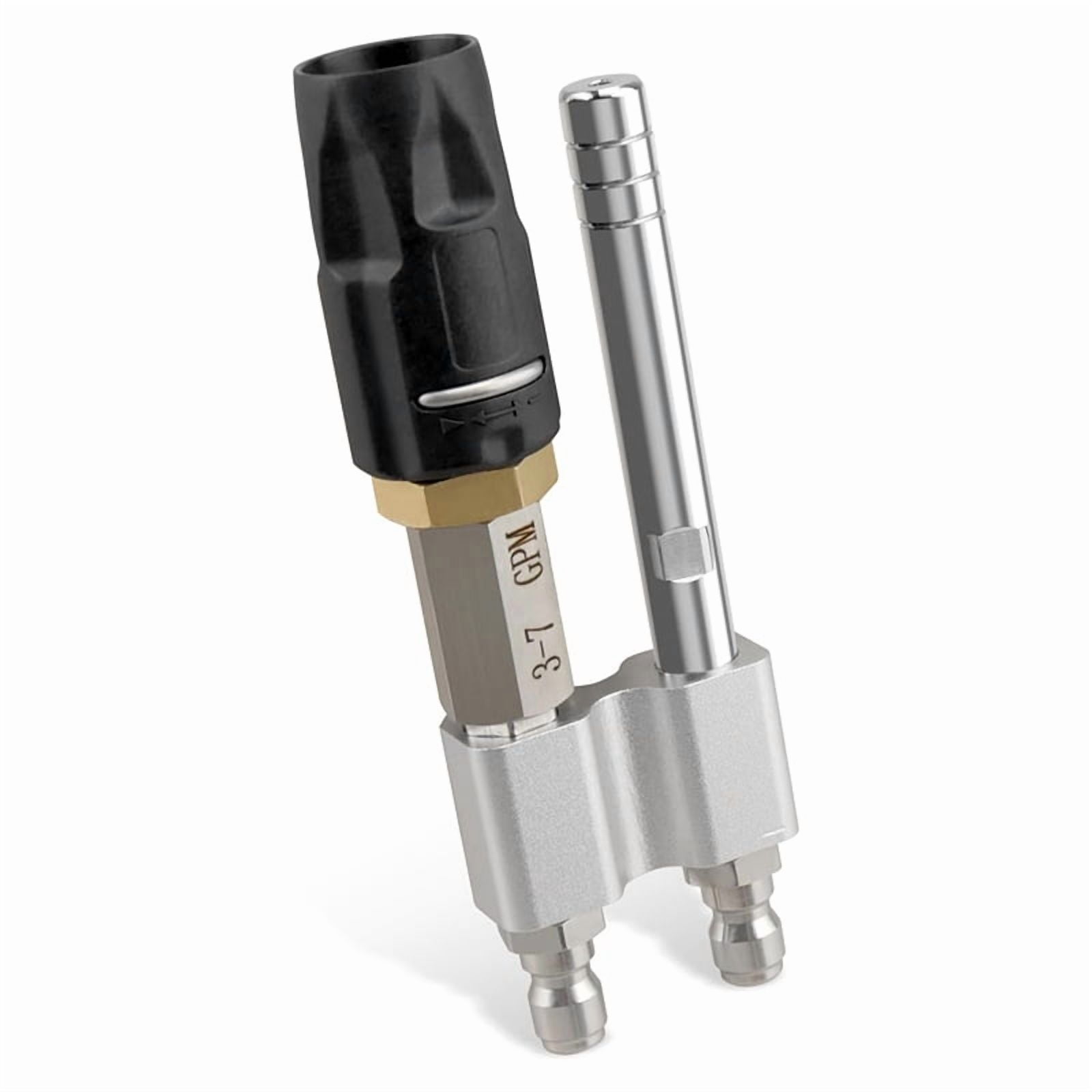 Injection Tip M5 Twist Nozzle, Long Range Soap Nozzle, Fit for Pressure ...