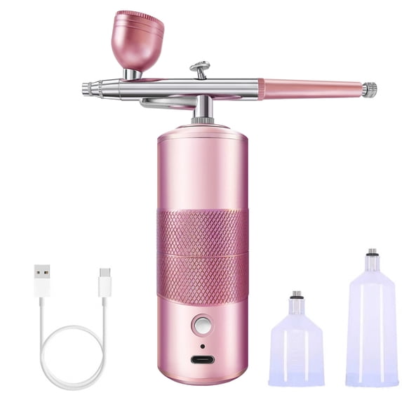 Injector Air Compressor Kit Air Brush Paint Guns Airbrush Rechargeable ...