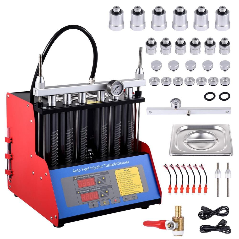 Injector Cleaner Machine 6 Cylinder Injector Tester Machine 110V ...