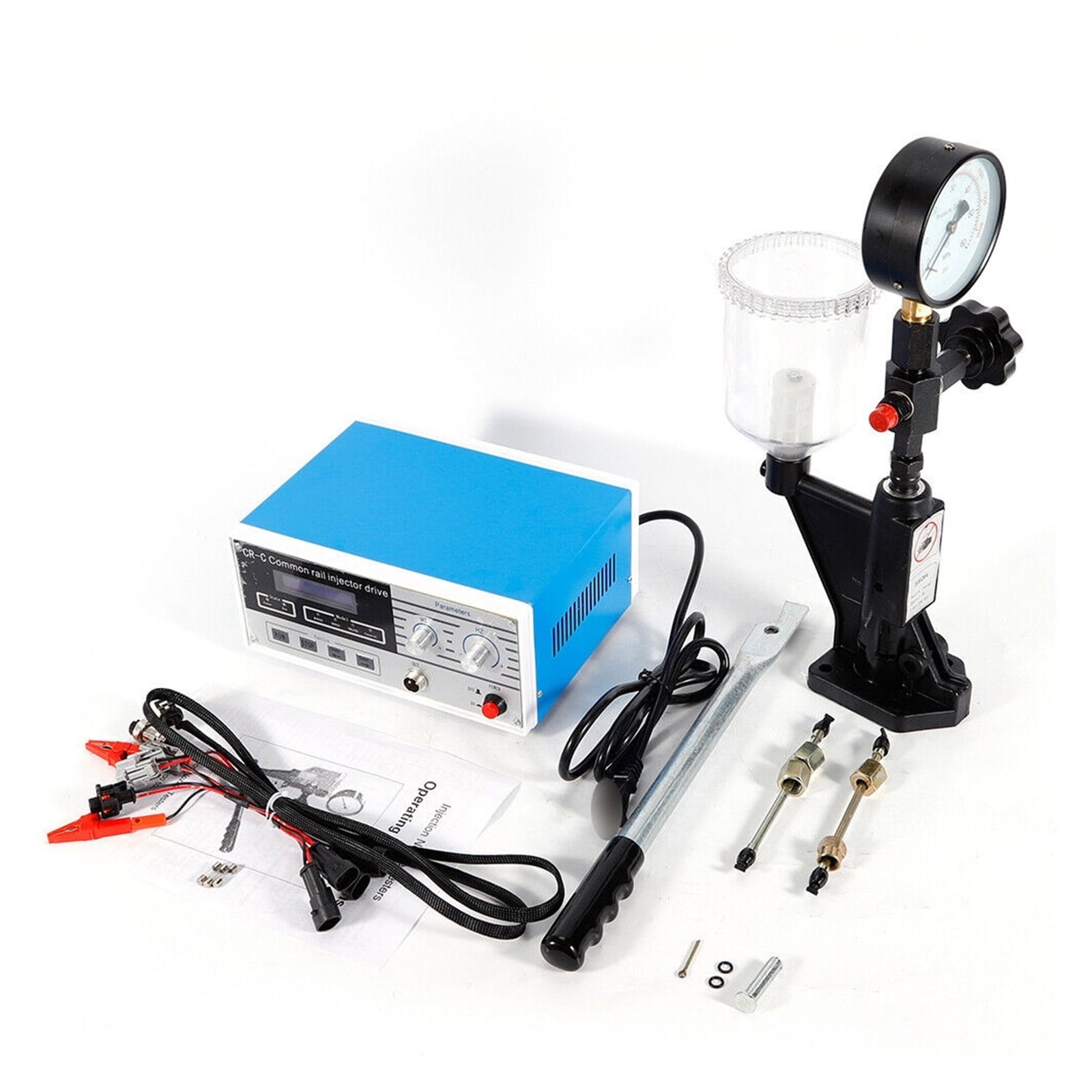 Injector Nozzles Tester 600 Bar 0 To 8000 PSI S60H Applicable Models ...