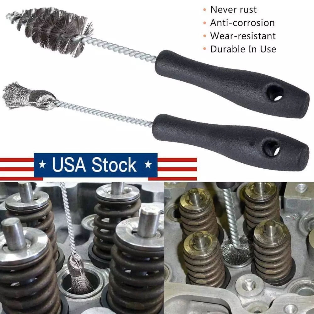 Injector Sleeve Cup Seat Bore Cleaning Brush Set For 6.0L 6.7L 7.3L ...