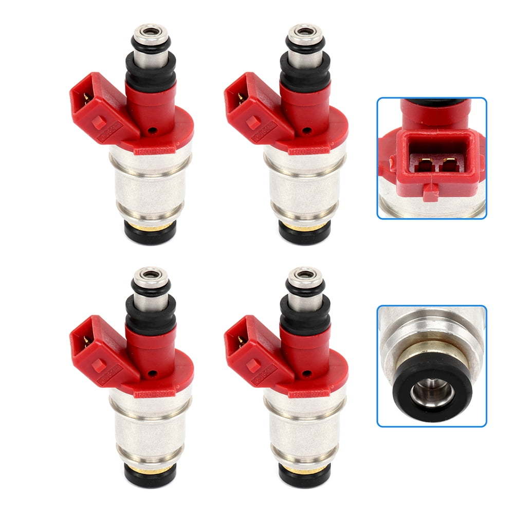 Injectors CCIYU 1 Hole Fuel Injector Set fit for 1995 for Nissan Pickup ...