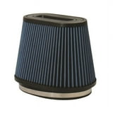 Injen AMSOIL Ea Nanofiber Dry Air Filter - 8 1/2 Oval Filter 9 1/2 Base / 6 1/4 Tall / 8 Top ...