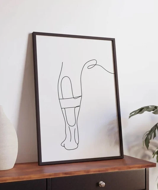 Injury Recovery Print Massage Physiotherapy, Outline Drawing ...