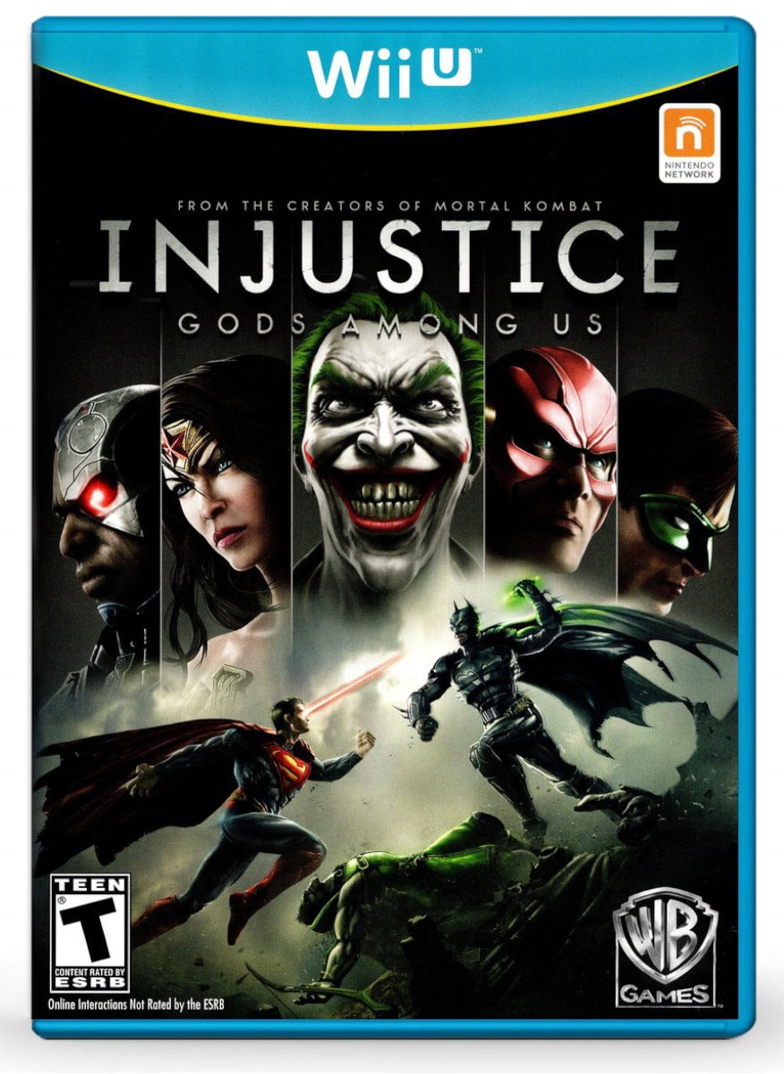 Restored Injustice Gods Among Us - Nintendo Wii U (Refurbished) - Walmart.com