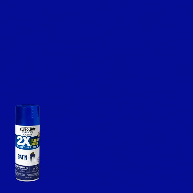 Ink Blue, Rust-Oleum American Accents 2X Ultra Cover Satin Spray Paint ...