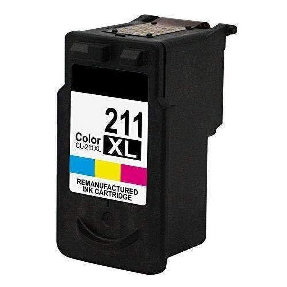 Ink Cartridge Replacements for Canon CL-211XL Ink compatible Pixma ...