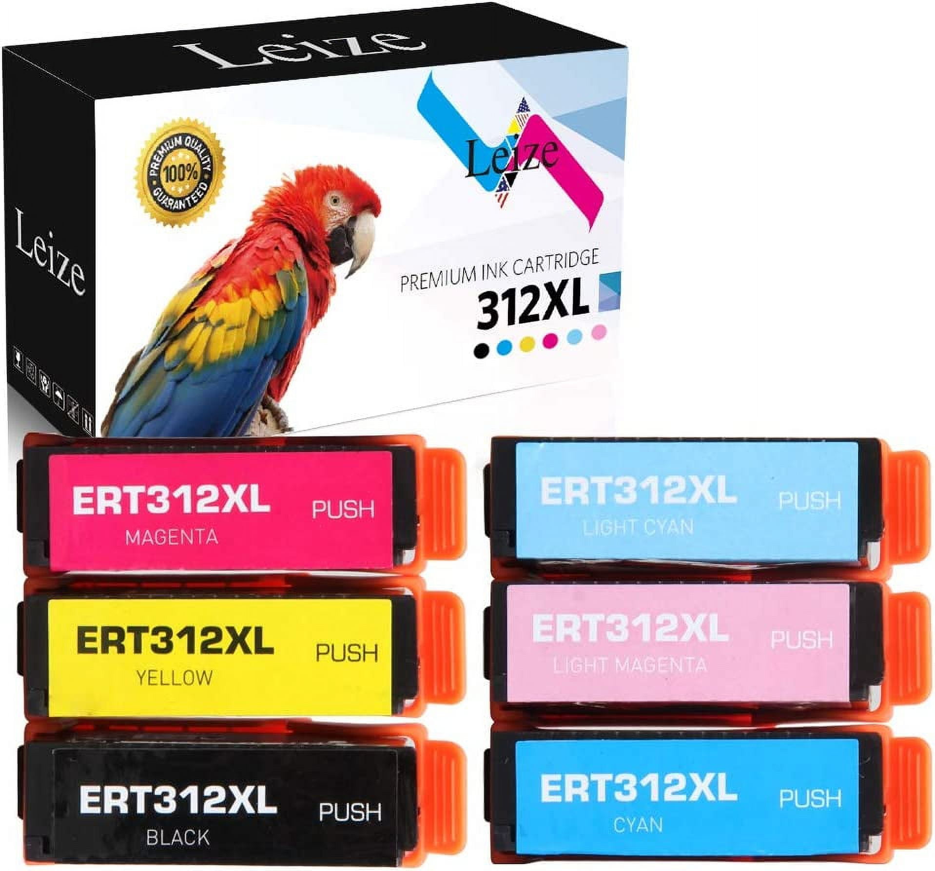 Ink Cartridges Replacement for Epson T312XL T312 6-Pack (T312XL120 ...