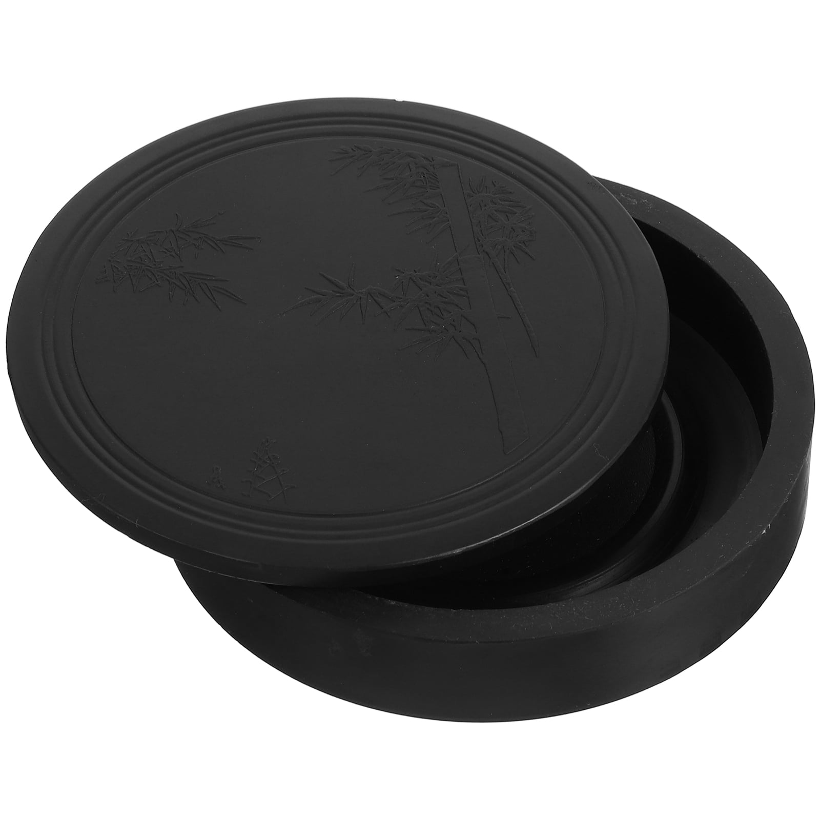 Ink Dish with Lid for Calligraphy and Drawing Traditional Chinese ...