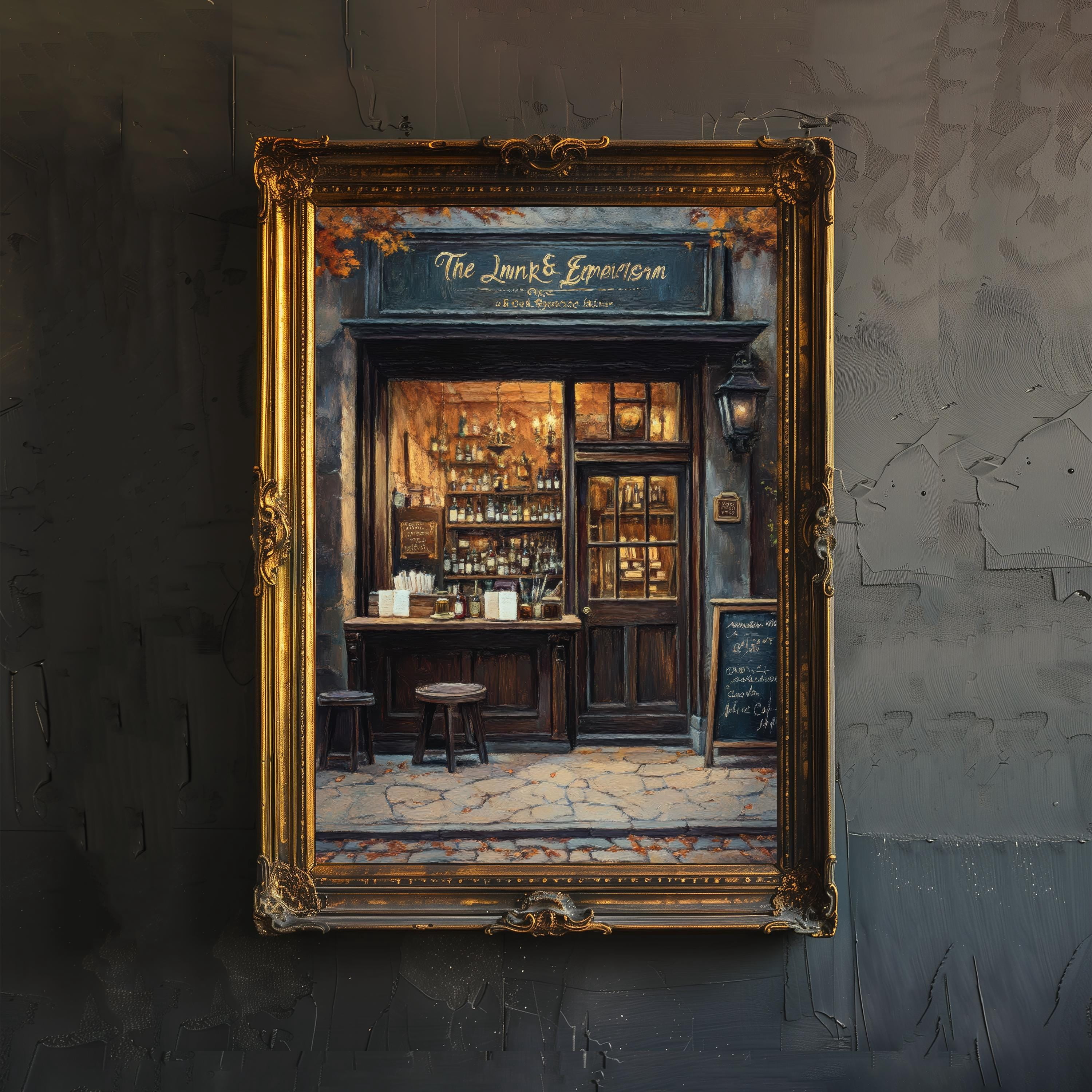 Ink Emporium Art Print Vintage Calligraphy Wall Art Dark Academia ...