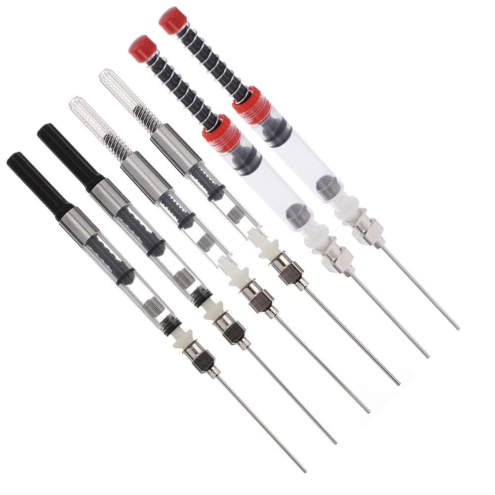 Ink Fill Fountain Pen Filling Kit 6 Pcs Converter Stainless Steel ...
