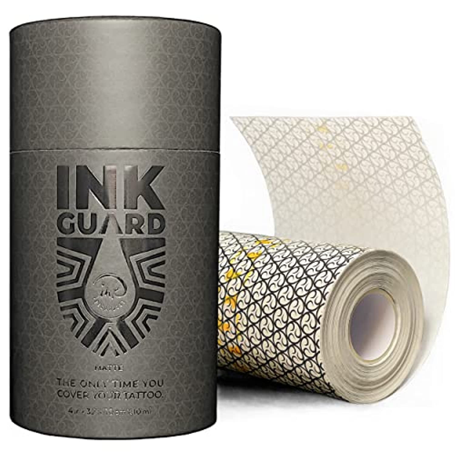 Ink Guard Matte Tattoo Aftercare Bandage 4" x 11 yd [10 cm X 10m ...