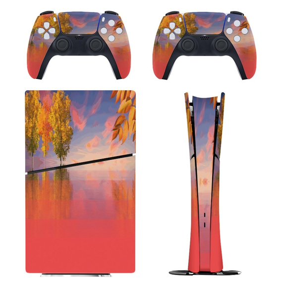 Ink Painting, Landscape, Nature PS5/PS5 Slim Digital Disc Skin Sticker ...