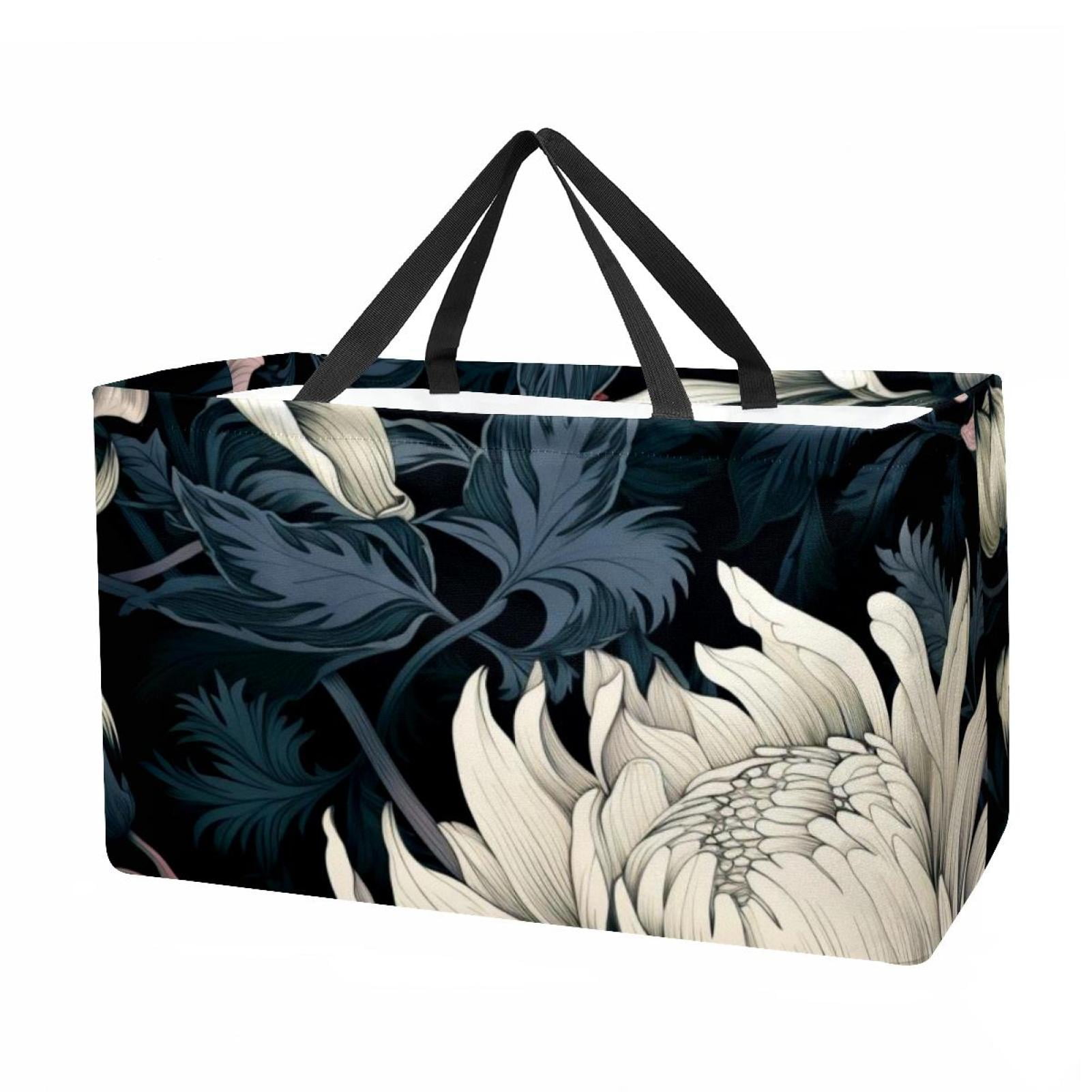 Ink Plants Collapsible Oxford Cloth Storage Bin: Reusable, Foldable ...