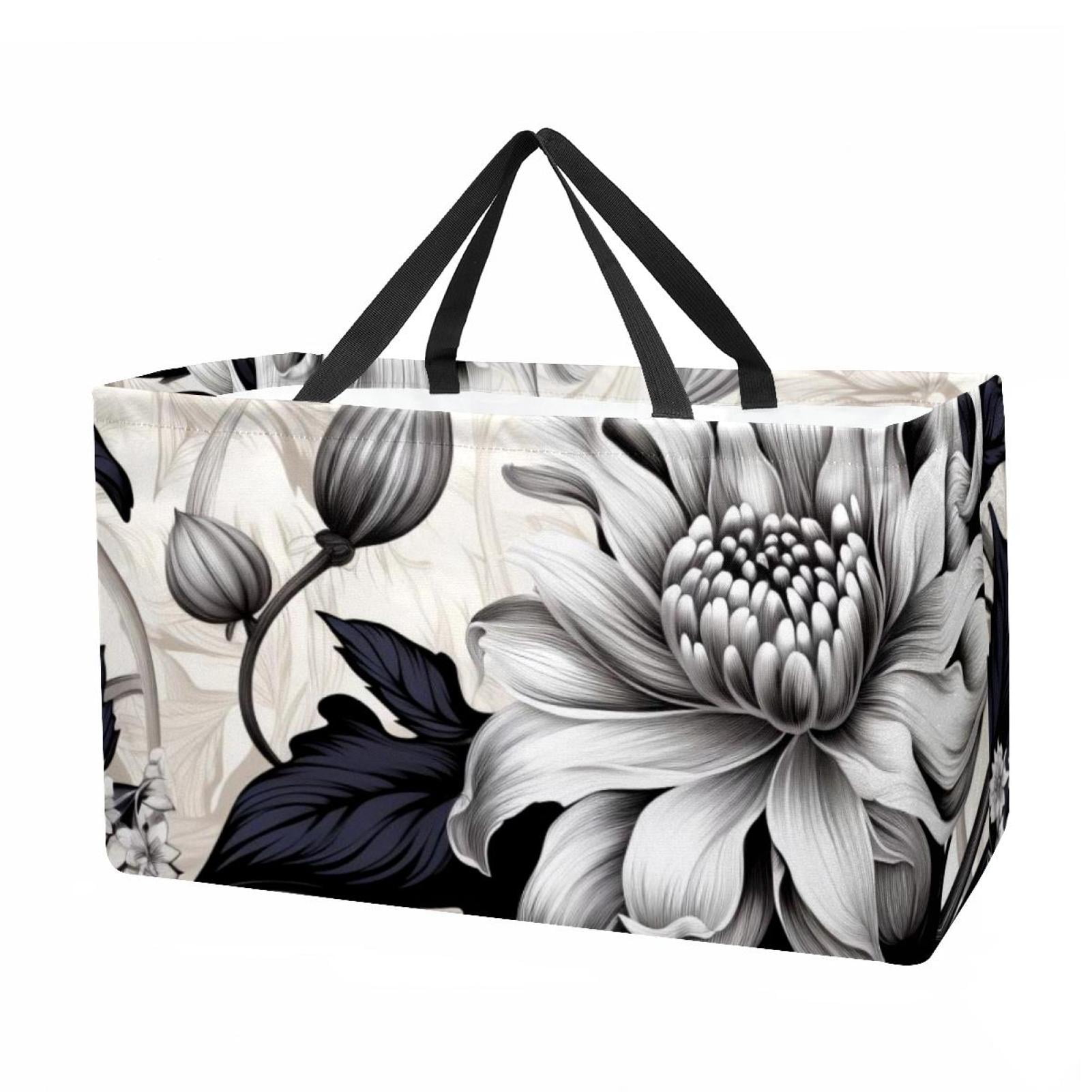 Ink Plants Collapsible Oxford Cloth Tote Bag: Reusable, Foldable, and ...