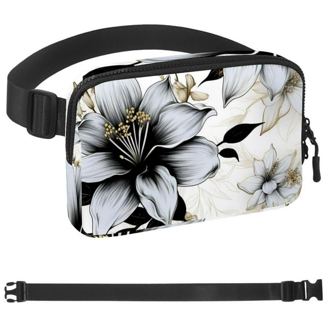 Ink Plants Crossbody Fanny Pack for Men&Women,Belt Bag for Travel ...