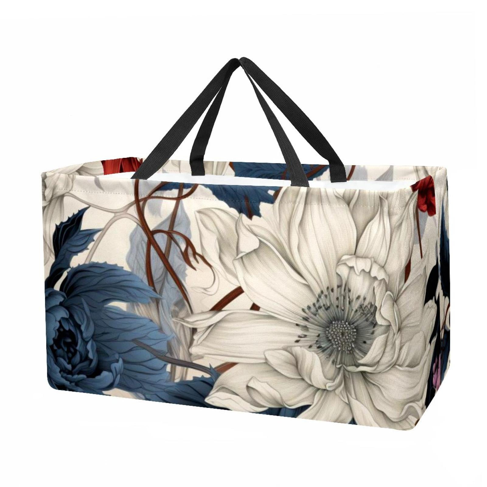 Ink Plants Large Capacity Reusable Foldable Oxford Cloth Grocery Bags ...