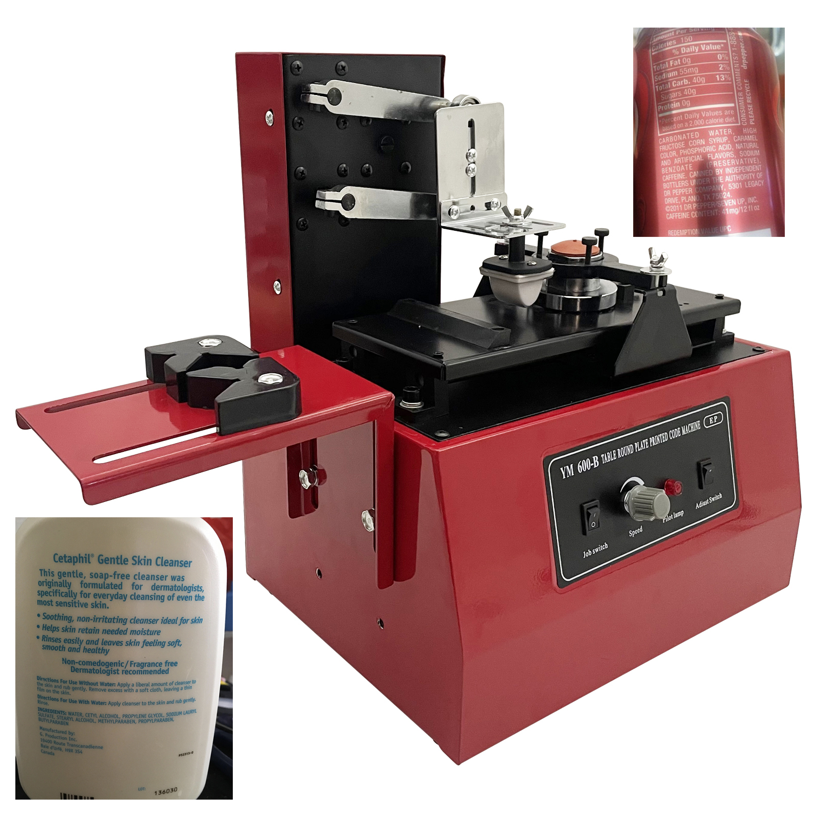 Ink Printer Date Pad Printing Machine Printed Factory Date Shelf Life ...