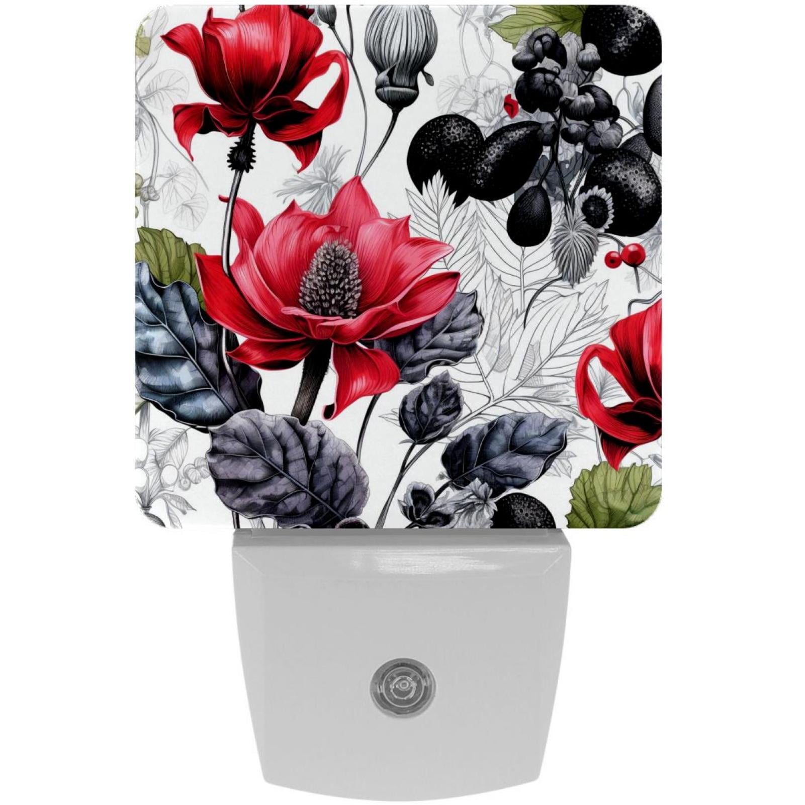 Ink plants LED Square Night Lights - Small and Bright Illumination for Your Space - Walmart.com