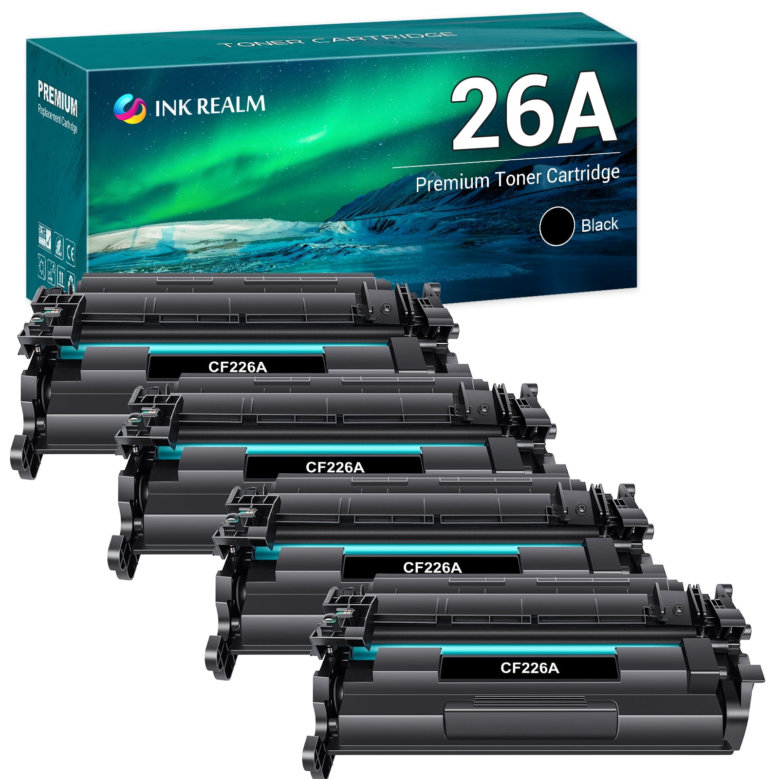 Free Shipping! Ink realm 4-Pack Compatible Toner Cartridge Replacement ...