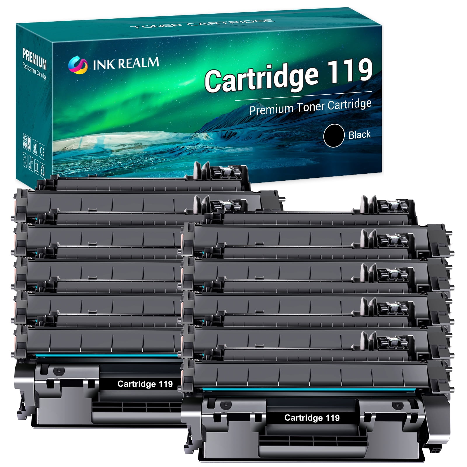 Ink realm Compatible Toner Cartridge for Canon 119 CRG-119 ImageClass ...