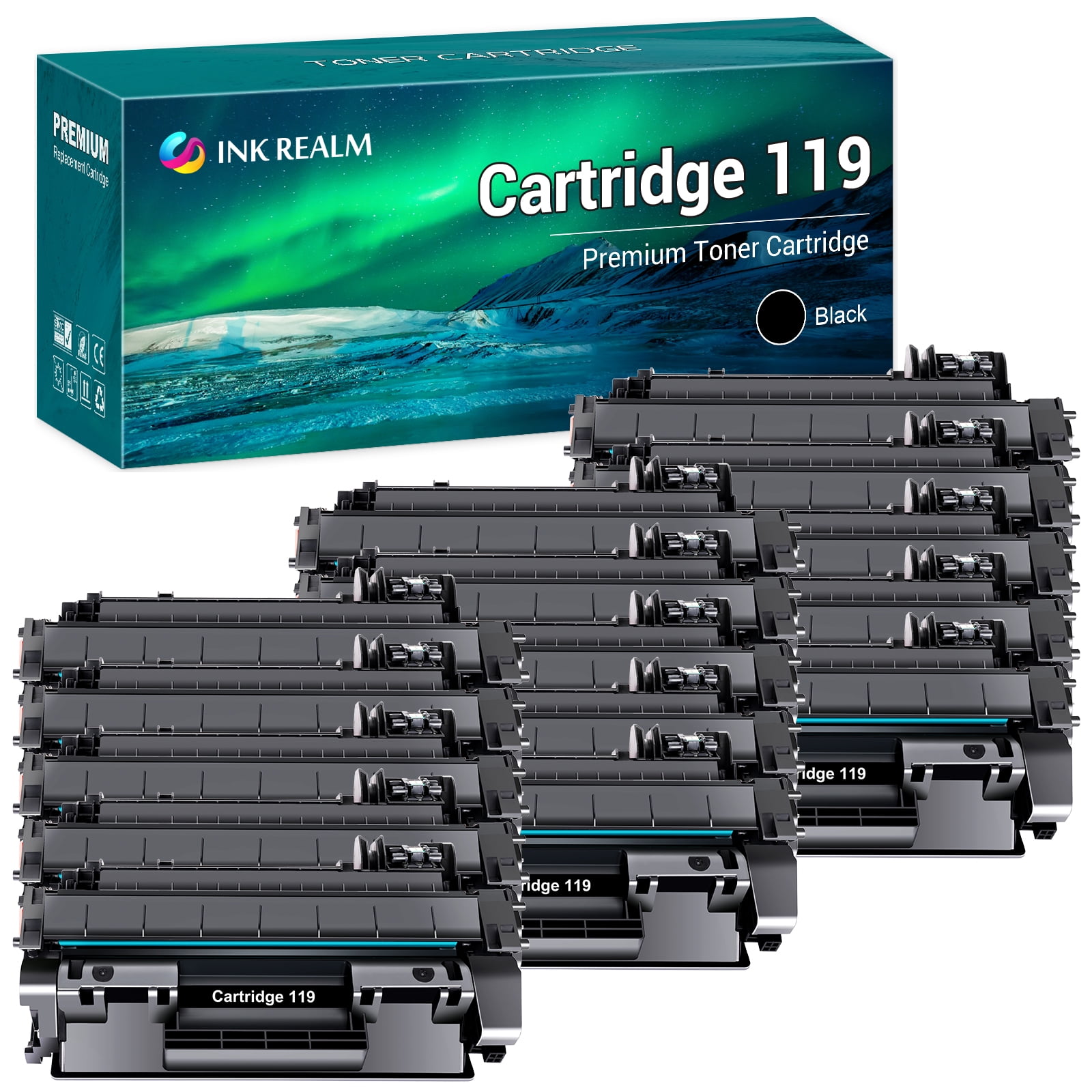 Ink realm Compatible Toner Cartridge for Canon 119 ImageClass MF6160dw ...
