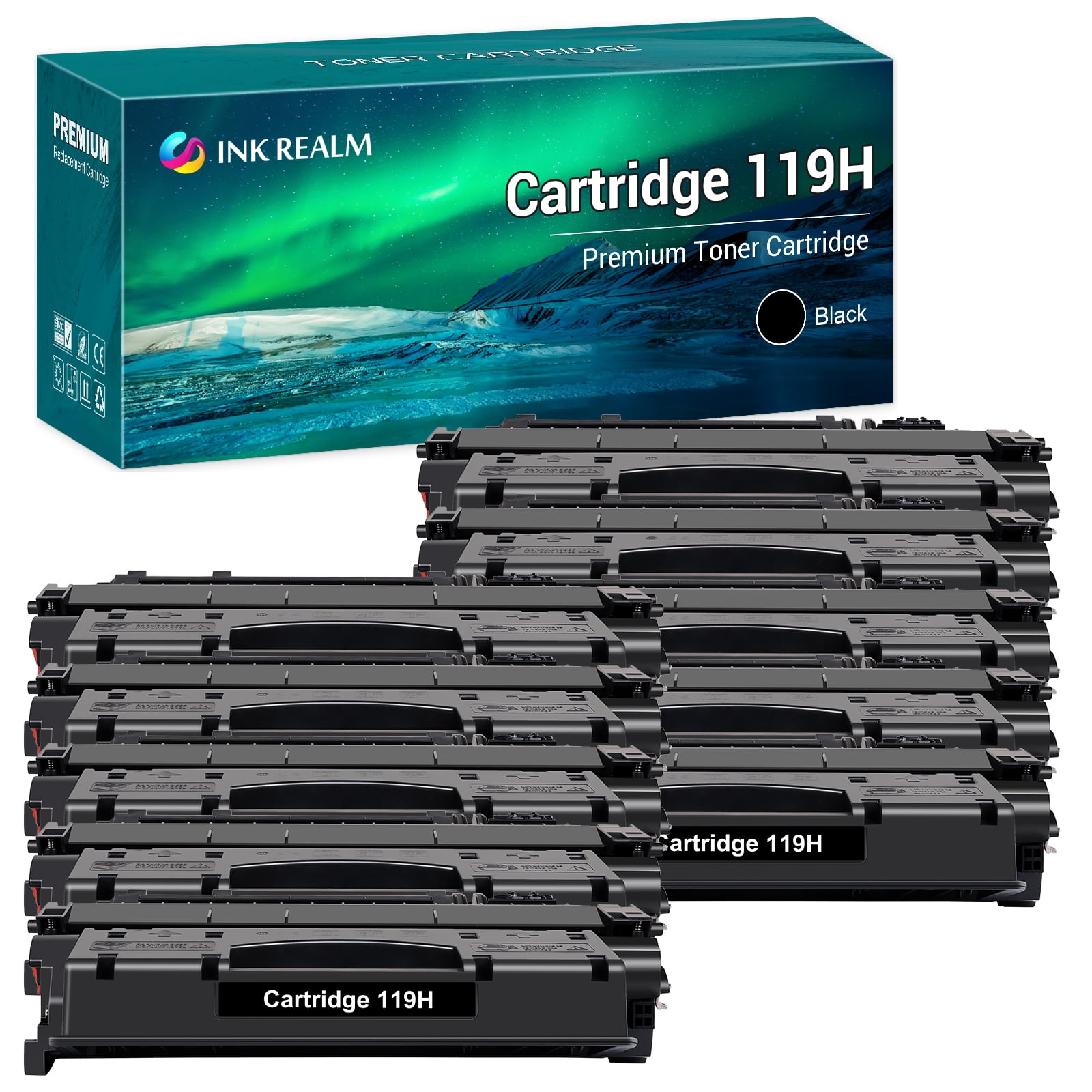 Ink realm Compatible Toner Cartridge for Canon 119II Toner for Canon ...