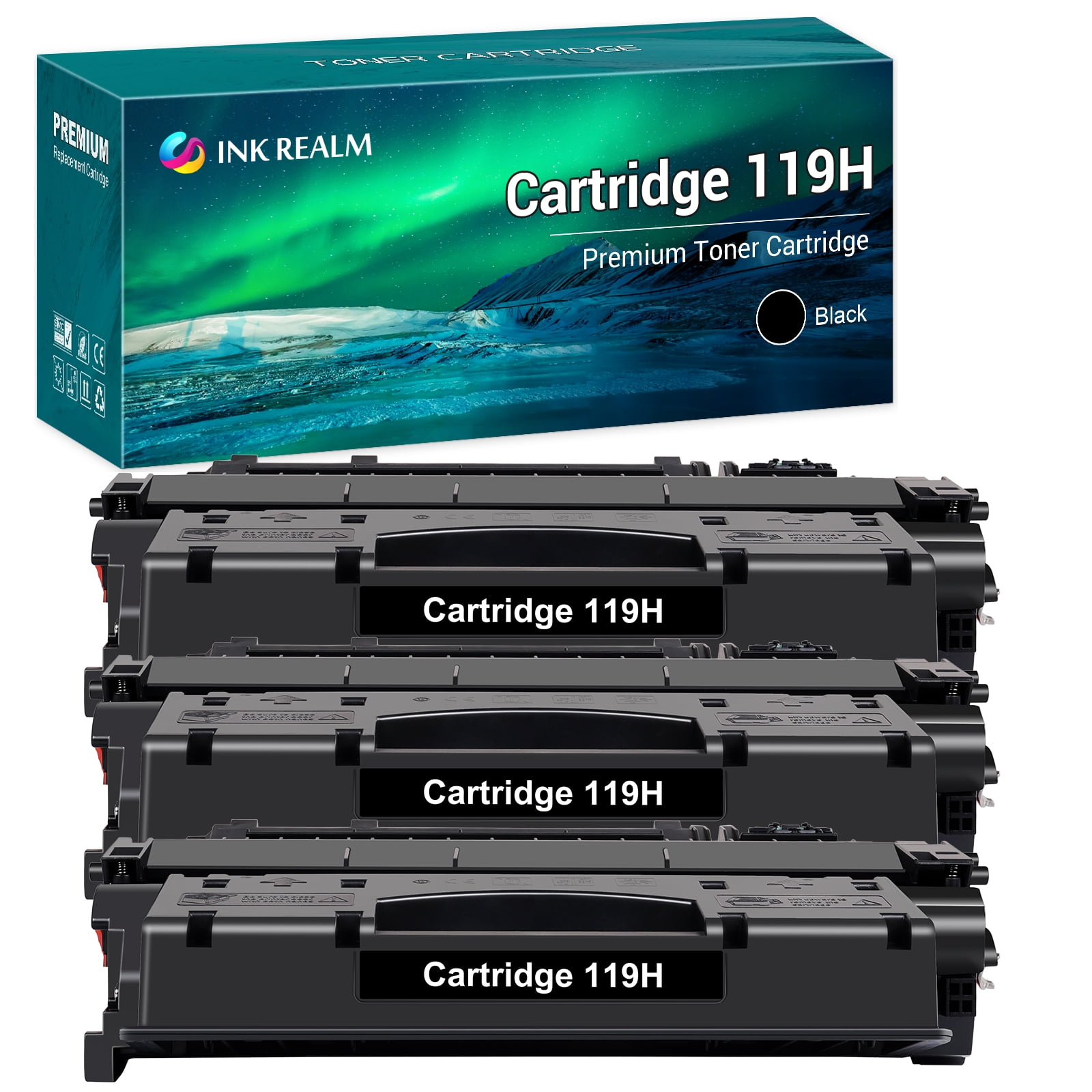 Ink realm Compatible Toner Cartridge for Canon 119II Toner for Canon ...