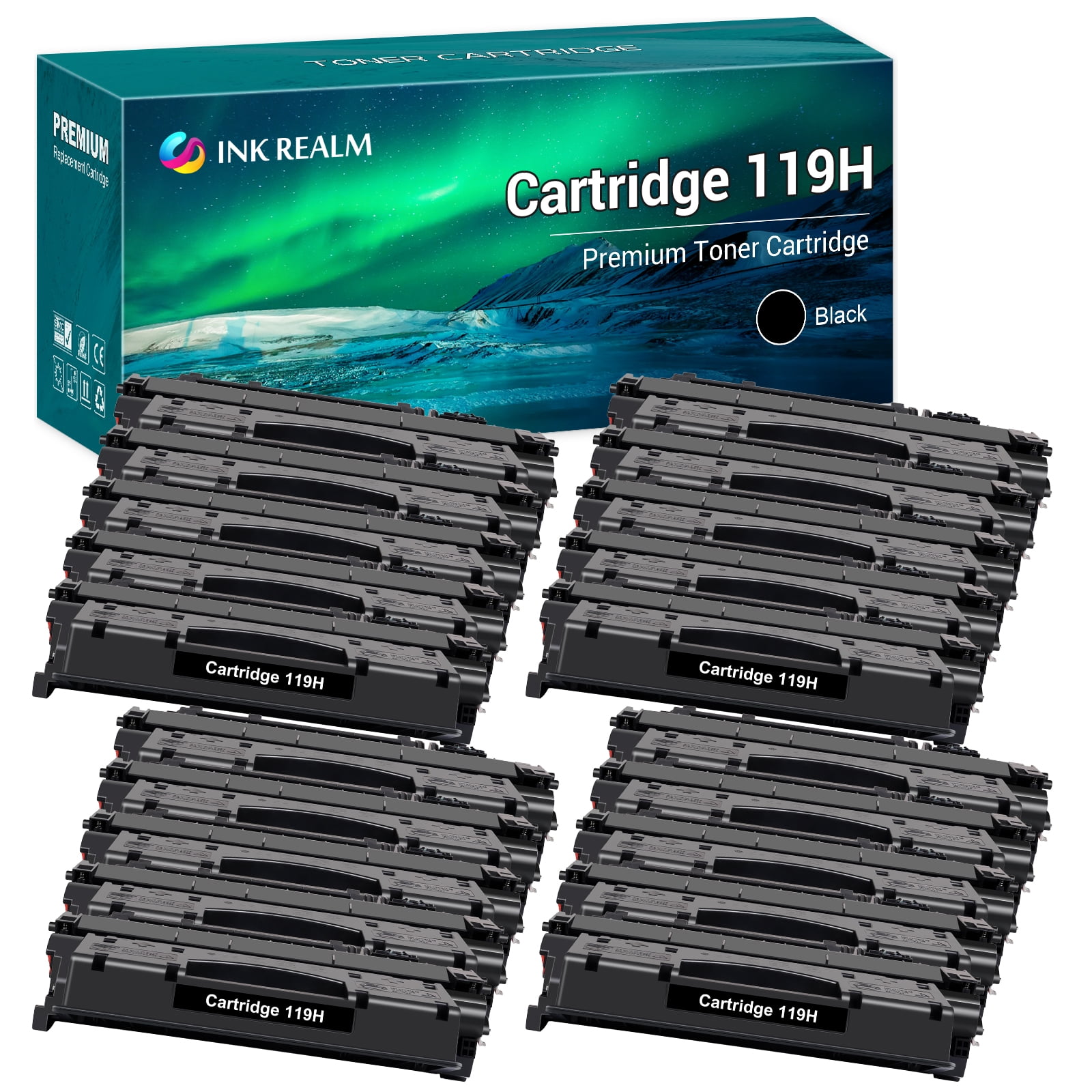 Ink realm Compatible Toner Cartridge for Canon 119II Toner for Canon ...