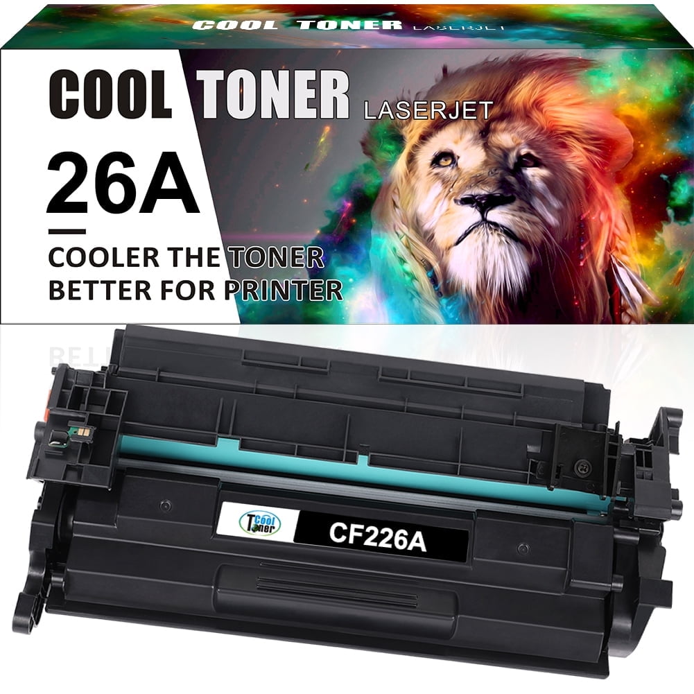26A Toner Cartridge Black 1-Pack Compatible for HP 26A CF226A 26X ...