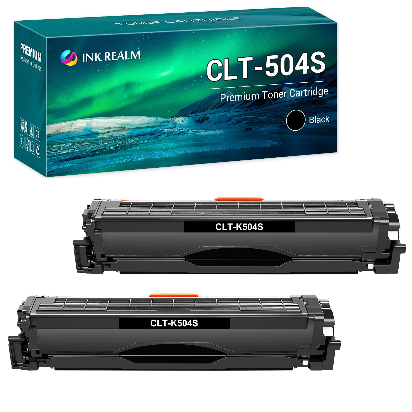 Ink realm Compatible Toner Cartridge for Samsung CLT-K504S 504S CLP ...
