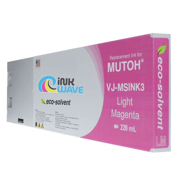 InkWave Compatible Replacement Ink Cartridge for Mutoh VJ-MSINK3 220 mL ...