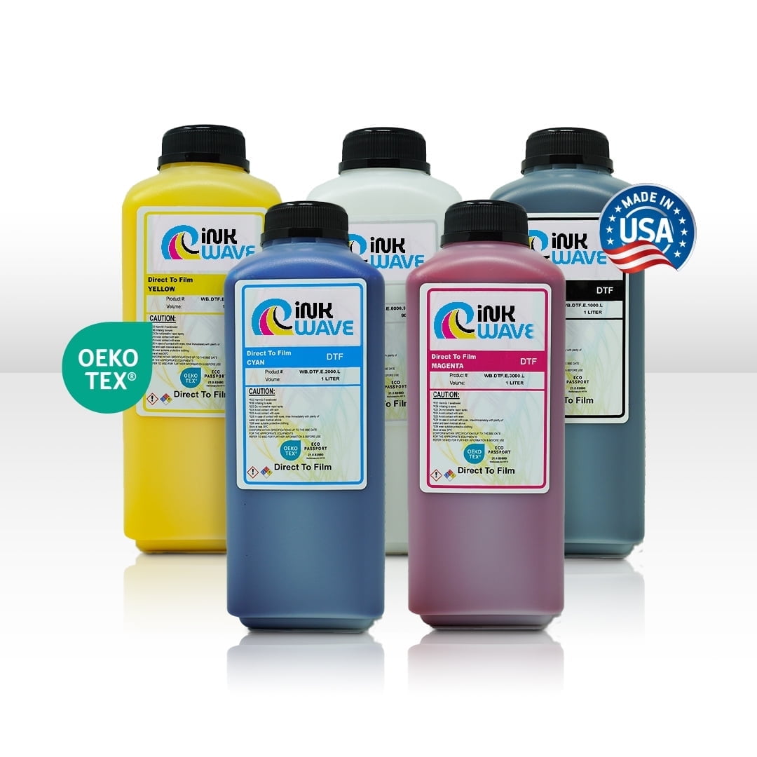 InkWave Inks Direct to Transfer Film DTF Ink for Epson Printheads - 1 L ...