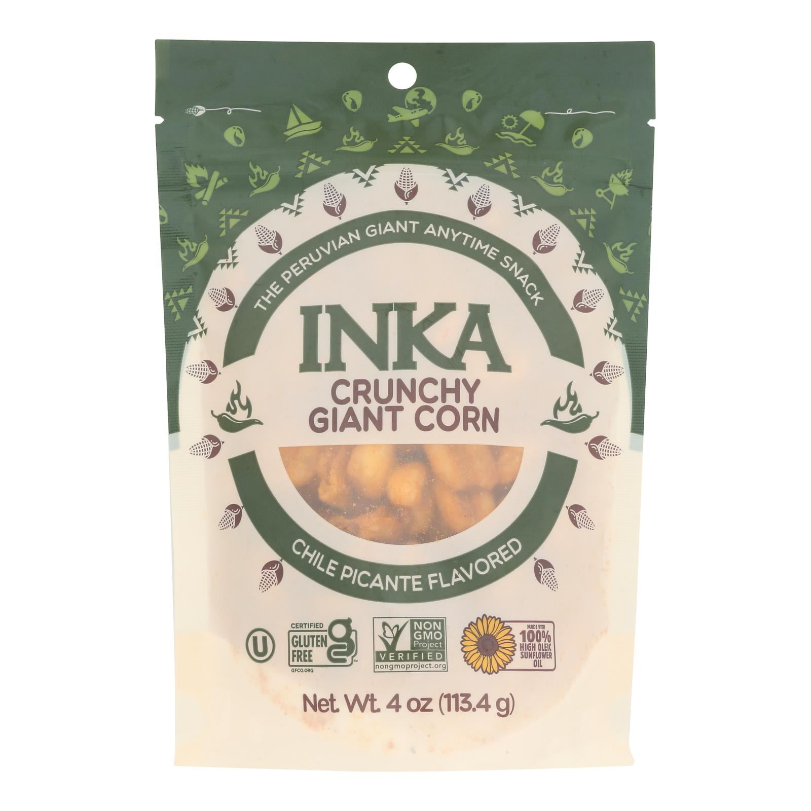 Inka Crops - Inka Corn - Chile Picante - Case Of 6 - 4 Oz. - Walmart.com