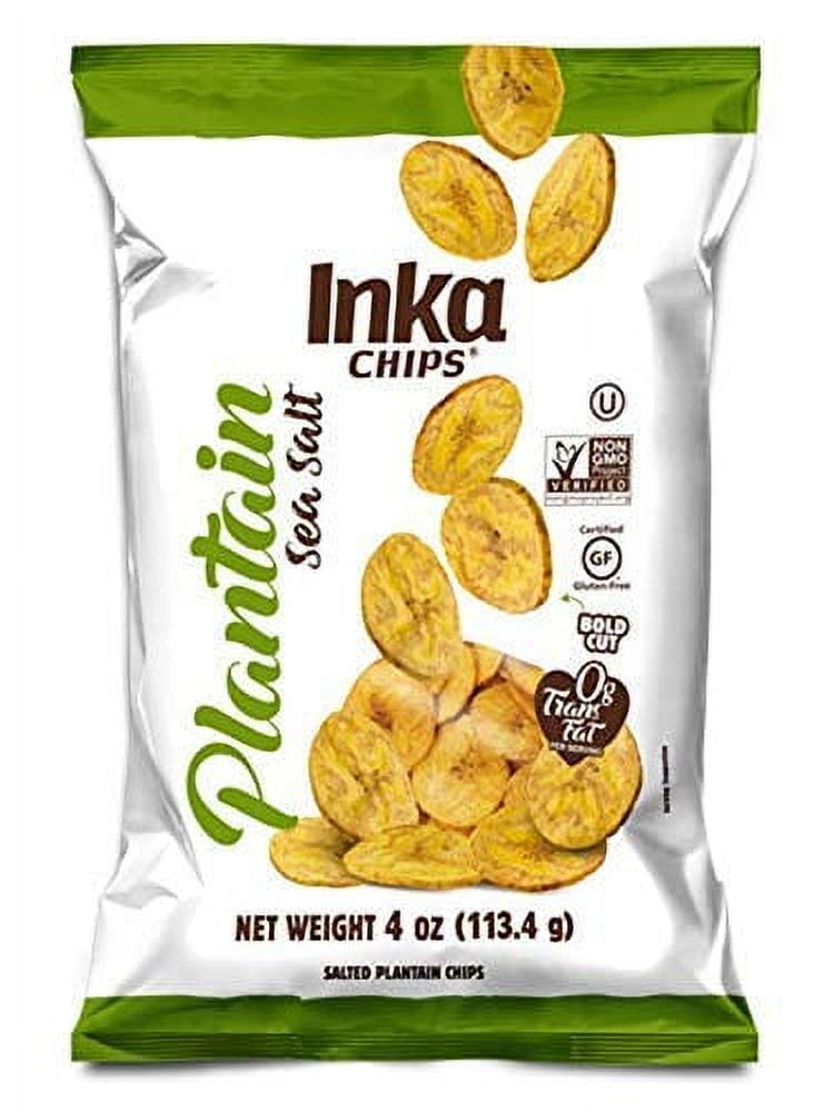 Inka Crops Inka Crops Roasted Plantains, 4-Ounce bags (Pack of 12 ...
