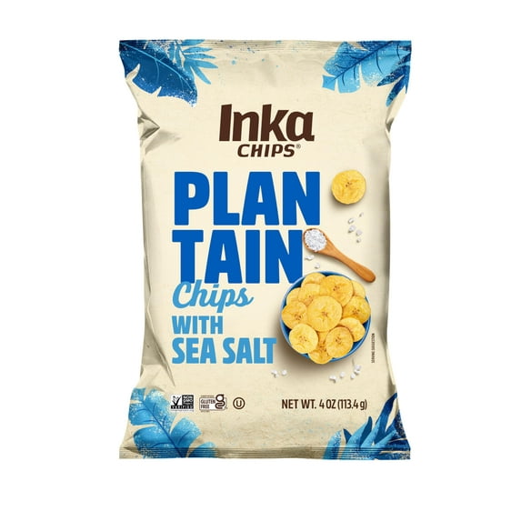 Inka Crops Sea Salt BCF26 Plantains, 4-Ounce bags (Pack of 12) - Walmart.com