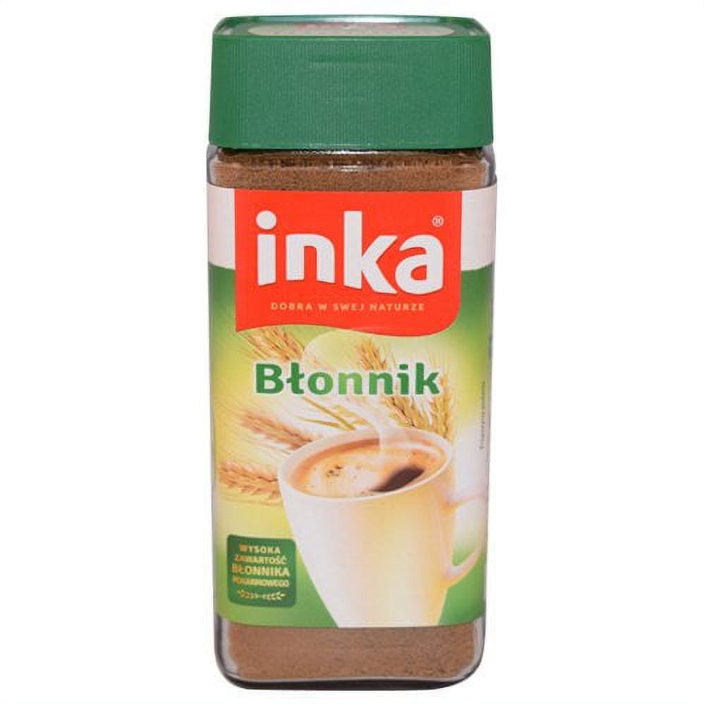 INKA Roasted Grain Coffee with Barley, Rye and Chicory Fiber, 100g Jar ...